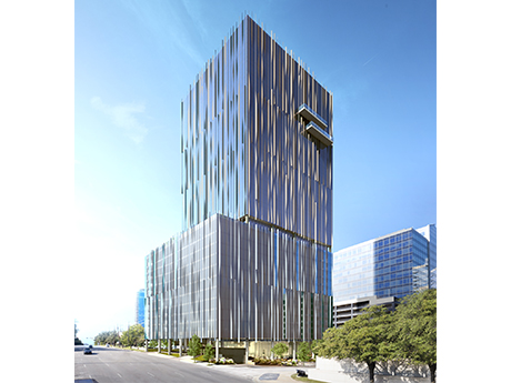 Harwood Tops Out 27-Story Office Building in Uptown Dallas ...