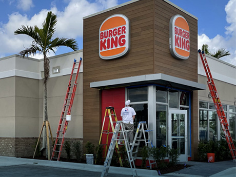 New Burger King Building